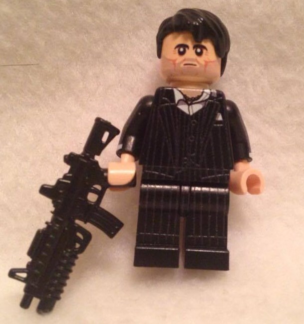 Review: Minifigures.com’s Scarface Minifigure | The Nerds Templar