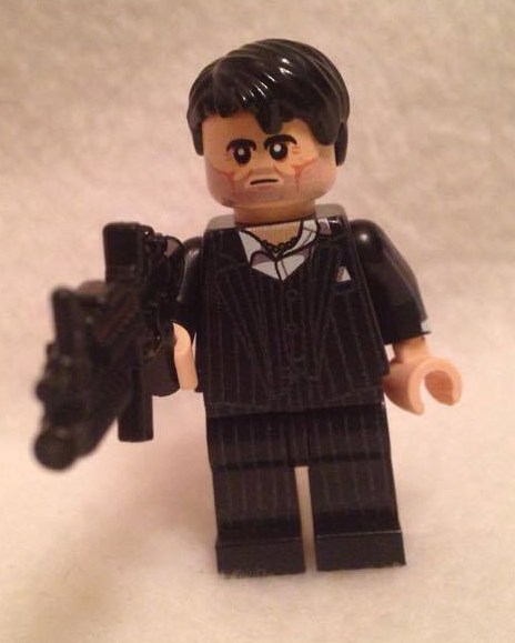 Review: Minifigures.com’s Scarface Minifigure | The Nerds Templar