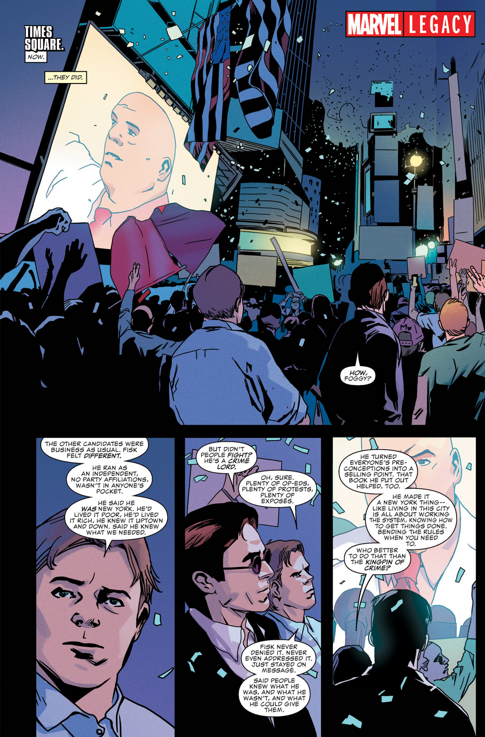 MAYOR FISK! Kingpin Rules In DAREDEVIL #595! | The Nerds Templar