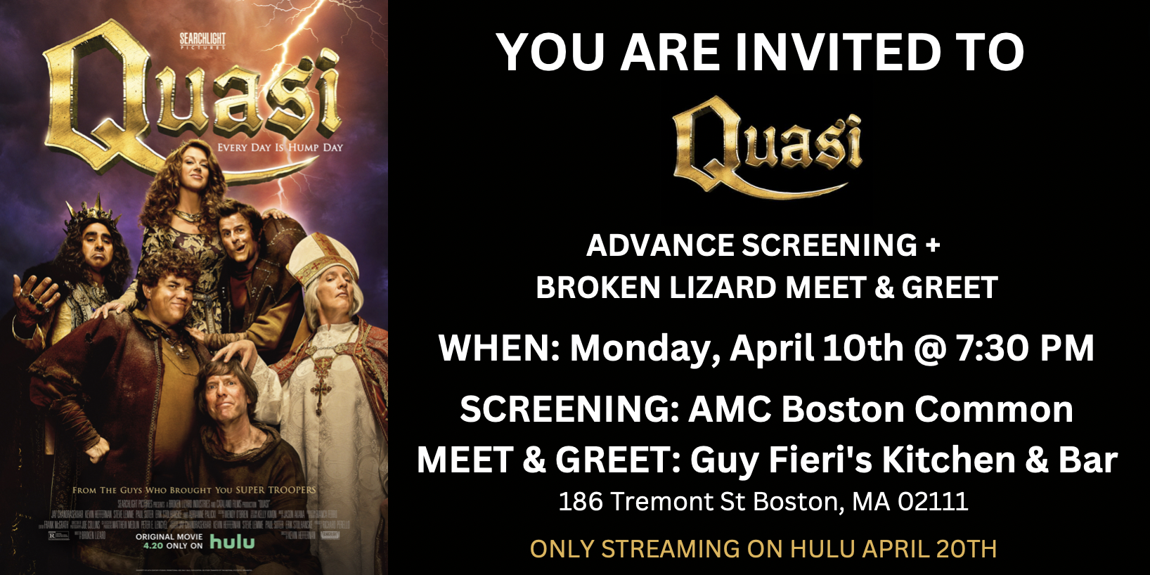 See an Advance Screening of Quasi in Boston | The Nerds Templar